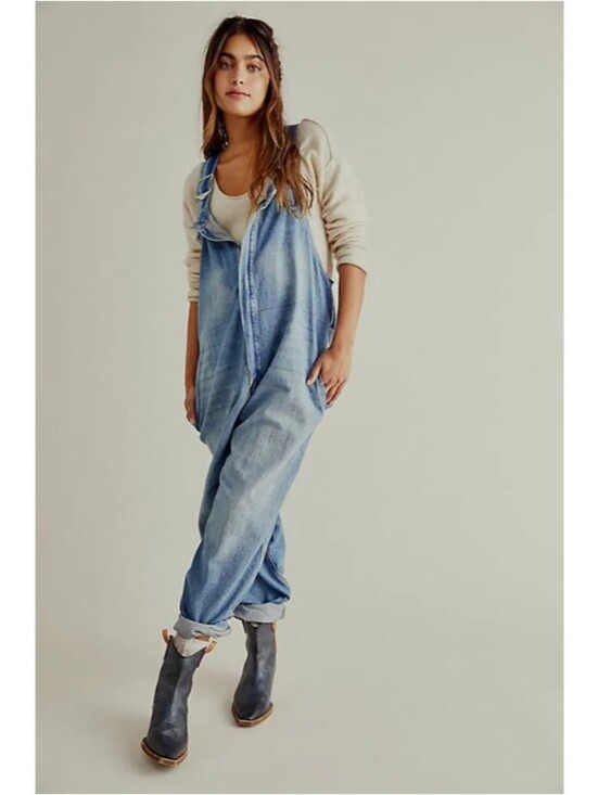Free People | Pants & Jumpsuits | We The Free Free People Hunter Denim ...